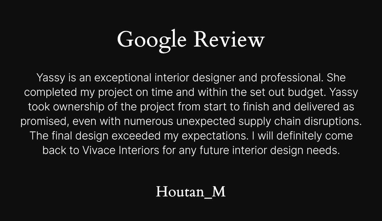 Vivace Interiors is the leading interior design firm in Vancouver, BC